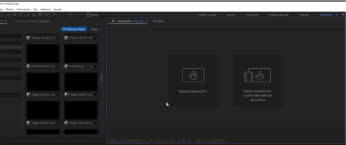 Aprende a Crear una animación de TEXTO en After Effects 2023